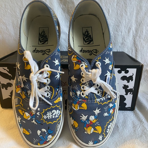 Vans | Shoes | Vans Disney Collaboration With Donald Duck Shoe | Poshmark